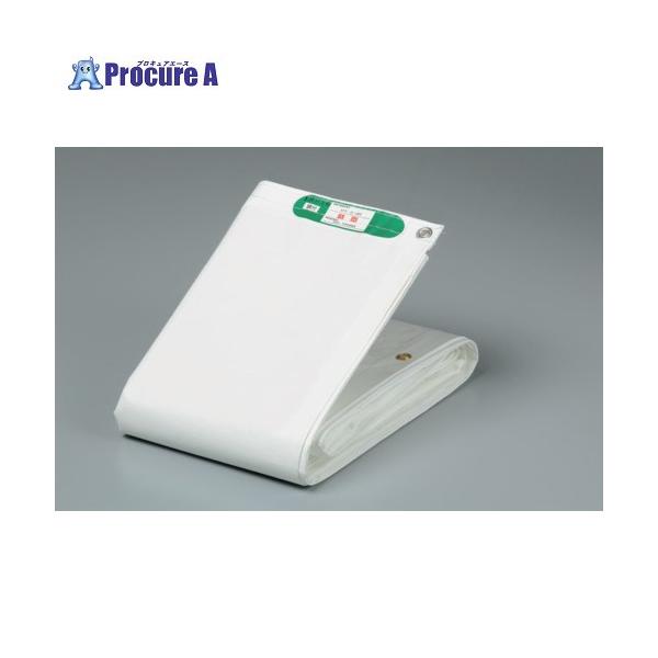 ●色：ホワイト●幅(m)：1.8●長さ(m)：3.6●厚さ(mm)：0.30●ハトメ数(個)：24●ハトメピッチ(cm)：45●耐久期間：約1年●引張強度：縦645N/3cm　横639N/3cm●引裂強度：縦230N、横205N●ハトメピッ...