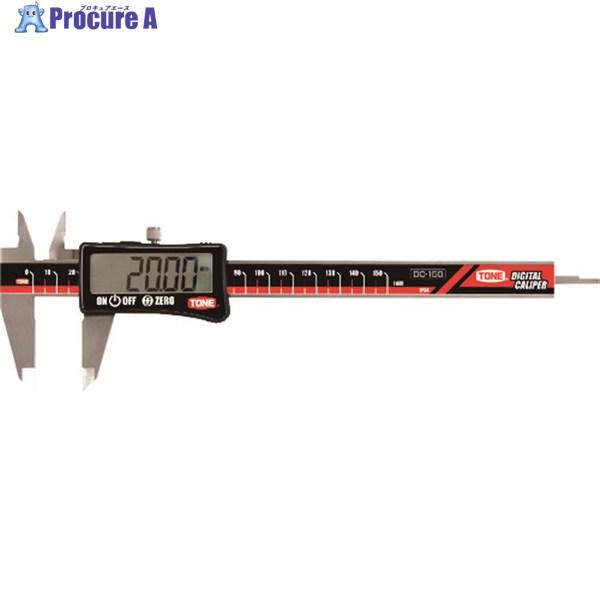●測定範囲(mm)：0〜150●最小表示(mm)：0.01●最大許容誤差(mm)：±0.03●外側用ジョウ(mm)：40●内側用ジョウ(mm)：21●デプスバー：有●電源：コイン形リチウム電池（CR2032）（別売）
