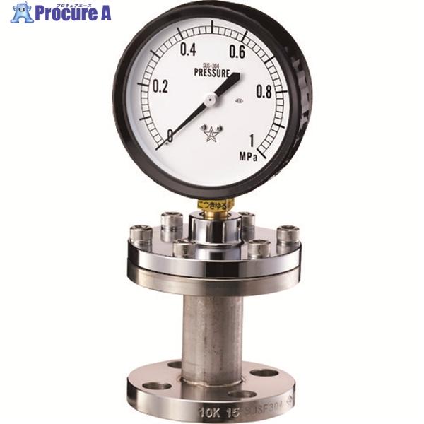 ●圧力レンジ(MPa)：0〜1●最小目盛(MPa)：0.02●呼称：A(10k 15A)100×1MPa●接続部サイズ：10k 15A●精度：±1.6%FS●大きさ(mm)：100