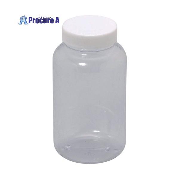 ※個人宅様送り不可 ●容量(ml)：500●高さ(mm)：145●中栓：あり●色：透明●フタ色：白色●外径(mm)：80