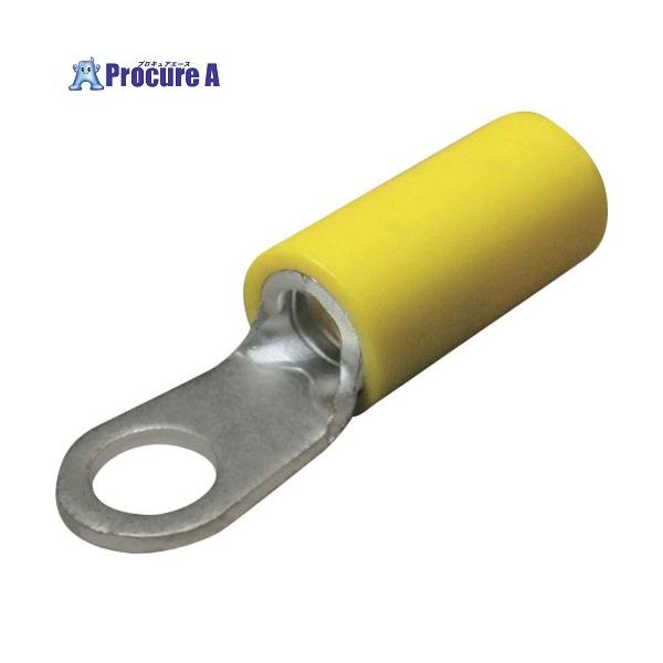 ※個人宅様送り不可 ●電線抱合範囲 より線(［［ＭＭ２］］)：2.63〜6.64●色：黄●外形寸法(mm)：7.0●スタッド径(mm)：4.3●全長(mm)：24.7●内寸(mm)：5.4●JIS規格品：×●電線適合範囲 AWG：12〜10...