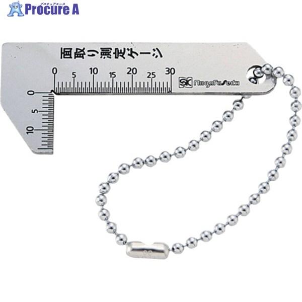 ●寸法(mm)：W30×H71.3×D2●器差(mm)：±0.25●最小読取値：0.5mm●測定範囲(C)：0-15