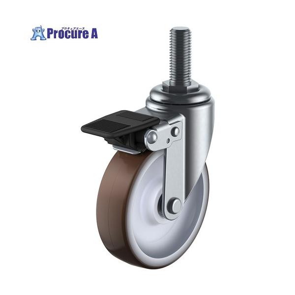 【送料都度見積】●許容荷重(daN)：70●許容荷重(kgf)：71.4●車輪径D(mm)：75●車輪幅(mm)：26●取付高H(mm)：104●軸長L(mm)：35●ねじT：M12●ねじピッチ(mm)：1.75