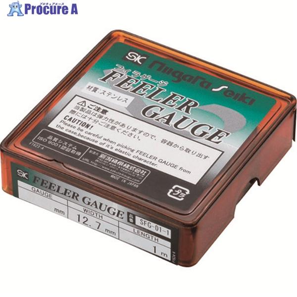 ●厚さ(mm)：0.07●幅(mm)：12.7●長さ(m)：1●精度(mm)：±0.005●リーフ数：1●リーフ幅：12.7mm