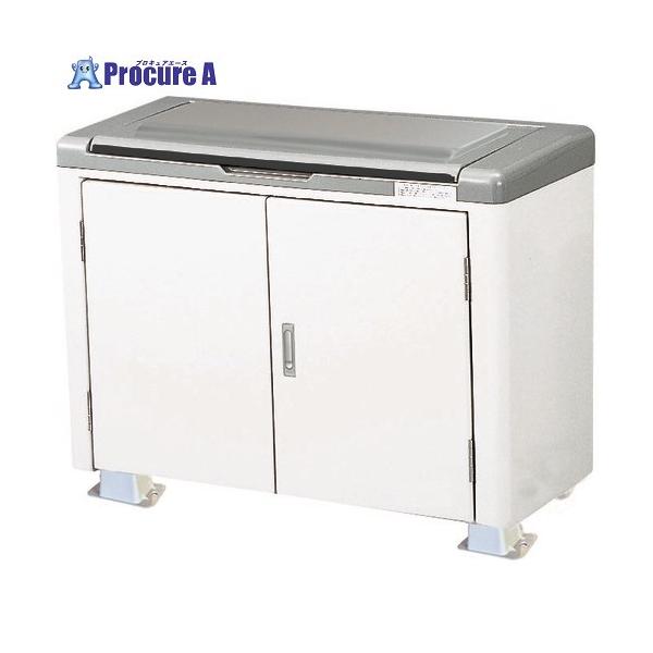 【代引決済不可】 ※個人宅様送り不可 ●色：本体：オフホワイト、扉：グレー●間口(mm)：1110●奥行(mm)：500●高さ(mm)：890●容量(L)：450●固定足付き