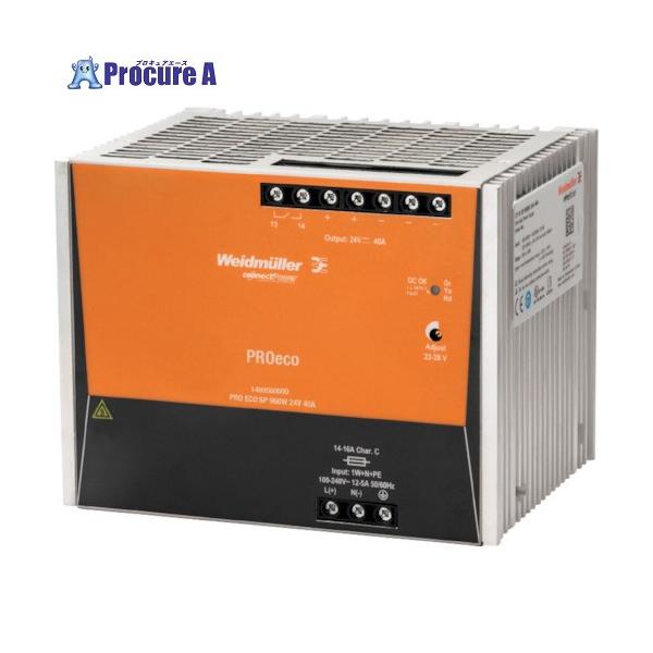 【送料都度見積】●入力電圧範囲(V)：3相 AC320〜575●定格出力電力(W)：960●最大出力(A)：40●幅(mm)：160●奥行(mm)：120●高さ(mm)：125●定格出力電圧(V)：DC24●保護等級：IP20●使用可能温度...
