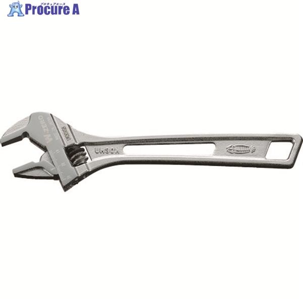 ●全長(mm)：200●最大口開き(mm)：30●色：シルバー●口開き(mm)：8〜30●先端厚さ(mm)：6●グリップ有無：無●ボルト・ナット最大寸法：Ｍ20