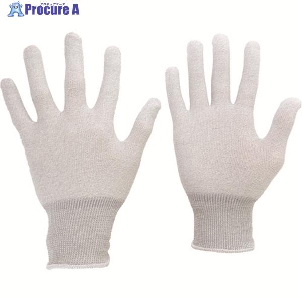 ●色：グレー●サイズ：L●ゲージ数：15●全長(cm)：22.0●手のひら周り(cm)：17.6●中指長さ(cm)：7.8●厚さ(mm)：0.6●表面抵抗値(Ω)：10［［の７−９乗］］●リストカラー：グレー