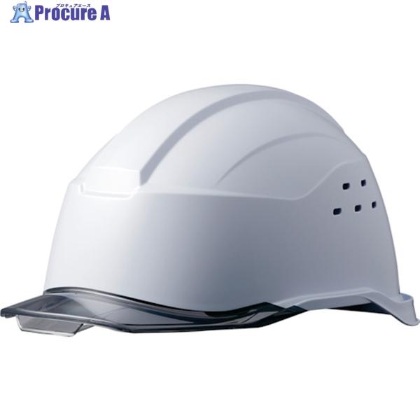 ●帽体色：ホワイト●バイザー色：スモーク●シールド色：クリア●頭囲(cm)：52.5〜63●衝撃吸収ライナー有無：有り●墜落時保護用：〇●通気孔有無：有り●タイプ：クリアバイザー●頭周り(cm)：52.5〜63