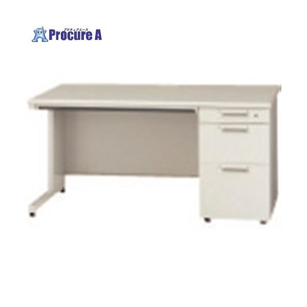 【送料都度見積】●色：ホワイト●タイプ：片袖タイプ●引出内寸(mm)：上段：W328×D442×H75、中段：W328×D442×H219、下段：W317×D527×H295●天板下有効H(mm)：625●下肢空間W(mm)：946●天板厚...