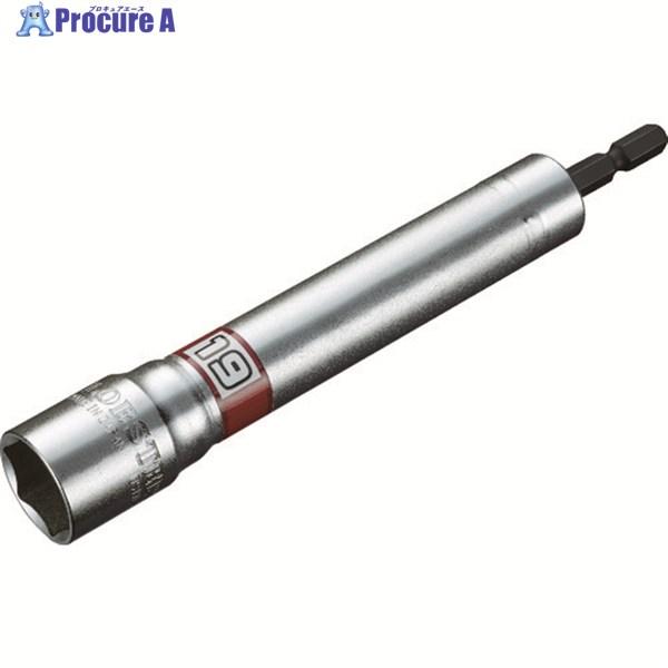 ●対辺寸法(mm)：19●軸寸法(mm)：6.35●全長(mm)：165●対辺形状：6角●ソケット外径(mm)：16.0●タイプ：ロングタイプ●ナット受部深さ(mm)：17.0●外径(mm)：16.0●ボルト受部深さ(mm)：110