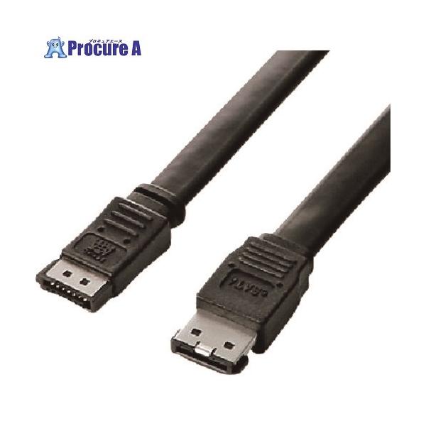 ※個人宅様送り不可 ●長さ(m)：0.5●プラグタイプ：eSATAコネクタ（7pin）SATAコネクタ（7pin）●コネクタ：eSATAコネクタ（7pin）SATAコネクタ（7pin）（注意）両側がシリアルATAの機器およびeSATAの機器...