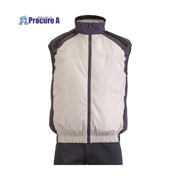 ●色：白・紺●サイズ：3L●着丈(cm)：70●胸囲(cm)：124●肩幅(cm)：49●タイプ：ファン付きパッド