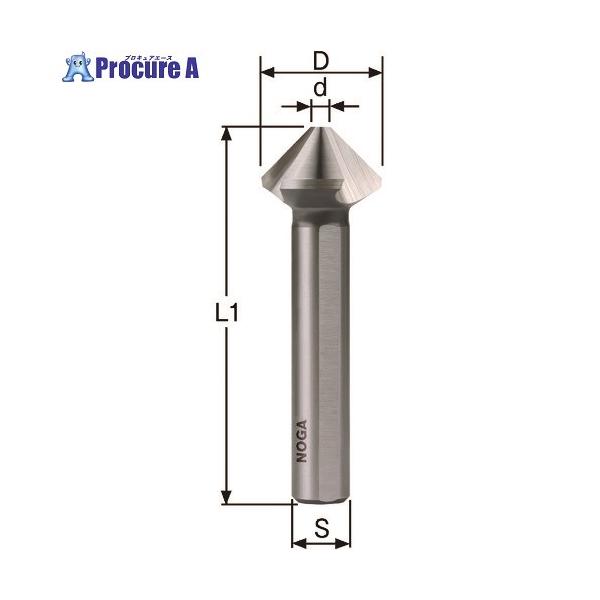 【送料都度見積】●有効刃径(mm)：8.3●先端径(mm)：2.0●全長(mm)：50.0●シャンク径(mm)：6●先端角(°)：90●刃数(枚)：3●表面処理：ノンコート●刃数：3