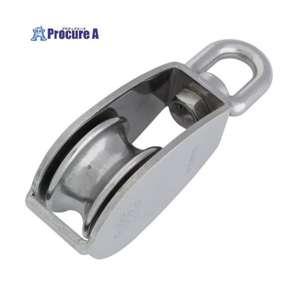 ●基本使用荷重(t)：0.04●最大使用ロープ径(mm)：6●車数：1●車径(mm)：20●寸法(mm)A：59.0●寸法(mm)B：23●寸法(mm)C：18●使用荷重(kg)：40●タイプ：ベケなし1車