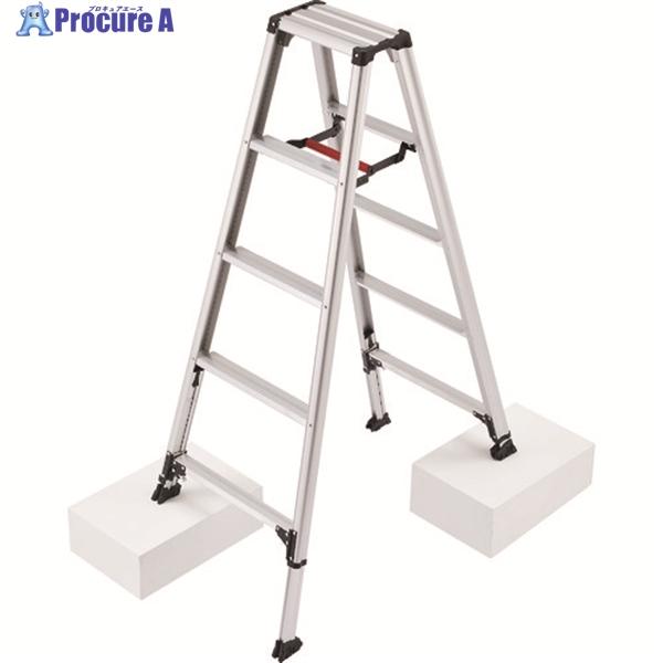 ●最大使用質量(kg)：100●天板高さ(m)：1.32〜1.53●収納時全長(m)：1.4●天板寸法(mm)：326×162●踏ざん間隔(mm)：298●踏ざん踏面幅(mm)：55(最下段41mm)●脚部最大伸縮幅(mm)：210●脚部伸...