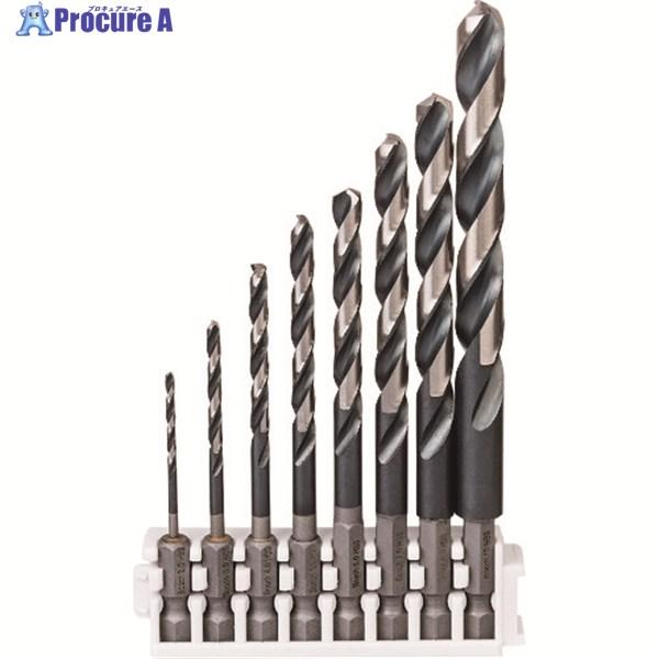 ●セット内容(mm)：2、3、4、5、6、7、8、10●セット入数(本)：8●シャンク径(mm)：6.35●溝長(mm)：9●溝サイズ(mm)：9