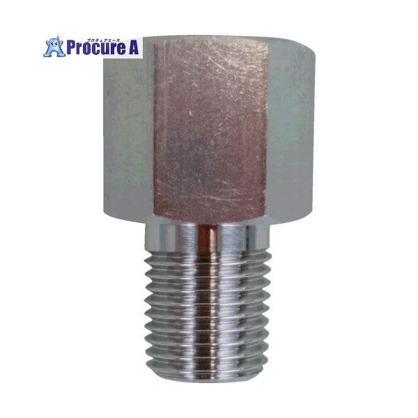 ●取付ねじd1×d2：G1/4×R1/4●ねじ長さ(mm)：16●全長(mm)：34●頭部径(mm)：19×21.9