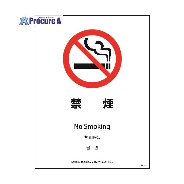 ※個人宅様送り不可 ●表示内容：禁煙●取付仕様：ビス・インシュロック等（別売）●縦(mm)：600●横(mm)：450●厚さ(mm)：1