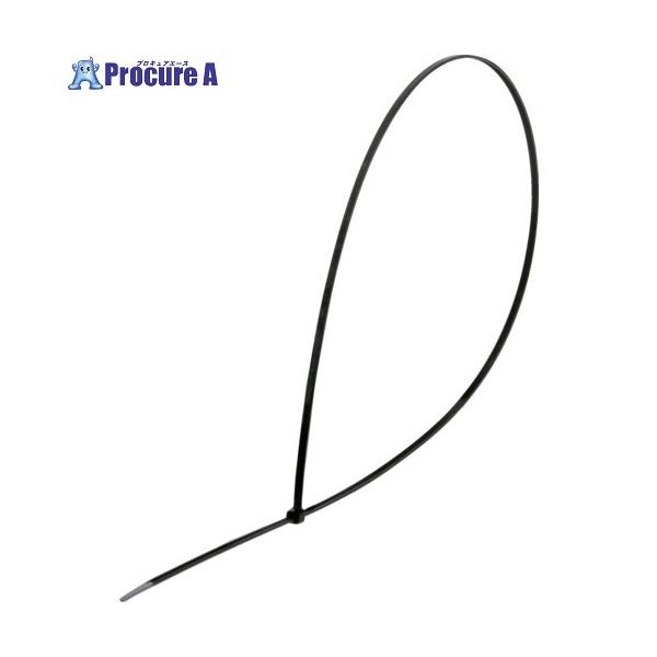 ●色：黒●幅(mm)：2.5●長さ(mm)：100●厚さ(mm)：1.1●最大結束径(mm)：22●引張強度(N)：78.4●最小結束径(mm)：3●一度締めると、切断しない限り外すことはできません。