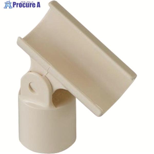 ●品名：Φ28イレクター　プラスチックジョイント●適合機種：φ28イレクターパイプ●色：アイボリー●タイプ：角度フリー2方向（すじかい用・30~150度）