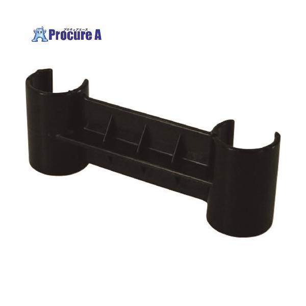 【送料都度見積】 ※個人宅様送り不可 ●品名：Φ28イレクター　プラスチックジョイント●適合機種：φ28イレクターパイプ●色：ブラック●タイプ：2方向ジョイント（補強用）