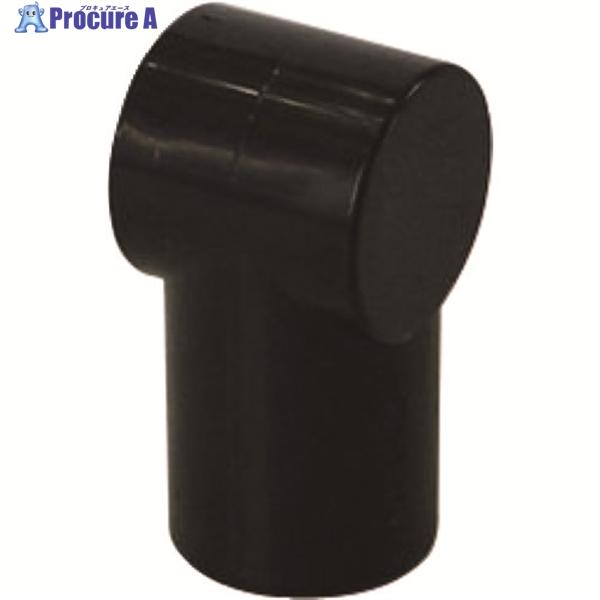 ●適合機種：φ28イレクターパイプ●色：ブラック●タイプ：2方向（コーナー用・1方向通し無し）