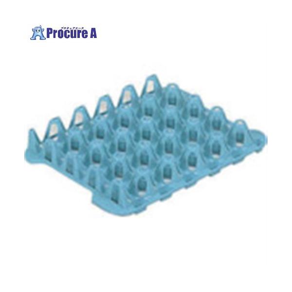 【代引決済不可】【送料都度見積】  ●品名：エッグトレー２０−２Ａ●色：ライトブルー●外形寸法(mm)間口×奥行×高さ：315×235×49