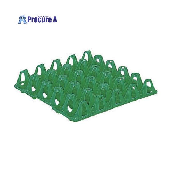 【代引決済不可】【送料都度見積】  ●品名：エッグトレー２０−３●色：グリーン●外形寸法(mm)幅：296●外形寸法(mm)間口×奥行×高さ：296×296×54●外形寸法(mm)間口：296●外形寸法(mm)奥行：296●外形寸法(mm)...