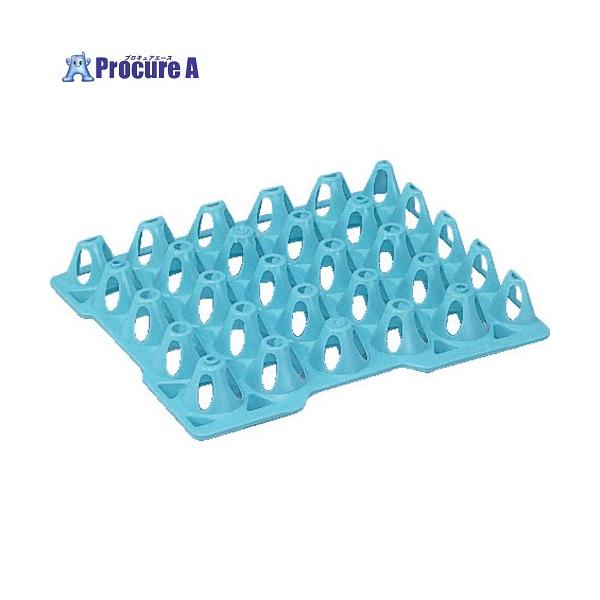 【代引決済不可】【送料都度見積】  ●品名：エッグトレー２０●色：ライトブルー●縦(mm)：292●横(mm)：256●高さ(mm)：49