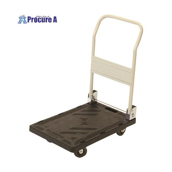 【送料都度見積】●均等荷重(kg)：120●色：黒●長さ(mm)：600●幅(mm)：385●高さ(mm)：140●ハンドル高さ(mm)：775●キャスター径(mm)：85●取替キャスター(自在)：静キャリー ミニ用 キャスター 低騒音 8...