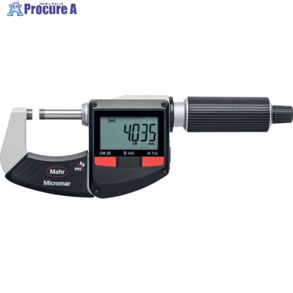 ●測定範囲(mm)：0〜25●最小表示(mm)：0.001●最大許容誤差(μm)：2●保護等級：IP65●電源：ボタン電池CR2032×1個(付属)●メーカーコード：4157100●測定面形状：平面●測定力(N)：5〜10
