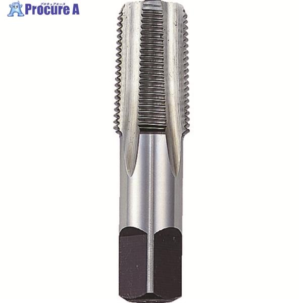 ●精度：JIS3級●呼び寸法：1/8●山数：28●ねじ長さ(mm)：19●全長(mm)：55●シャンク径(mm)：8●シャンク四角部(mm)：6●下穴径(mm)：8.2●加工ねじ：テーパーねじ●食い付山数：3山●表面処理：ノンコーティング●...