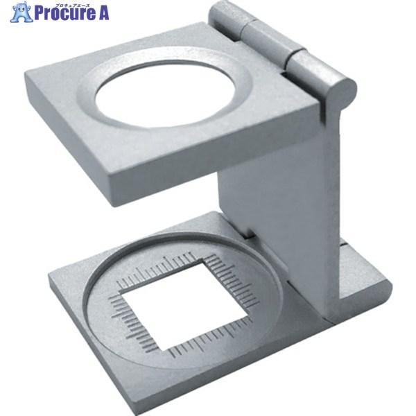 ●倍率(倍)：8●レンズ寸法(mm)：φ21●幅(mm)：32●奥行(mm)：44●高さ(mm)：41●測定範囲(mm)：15●最小目盛(mm)：1●梱包形態：箱