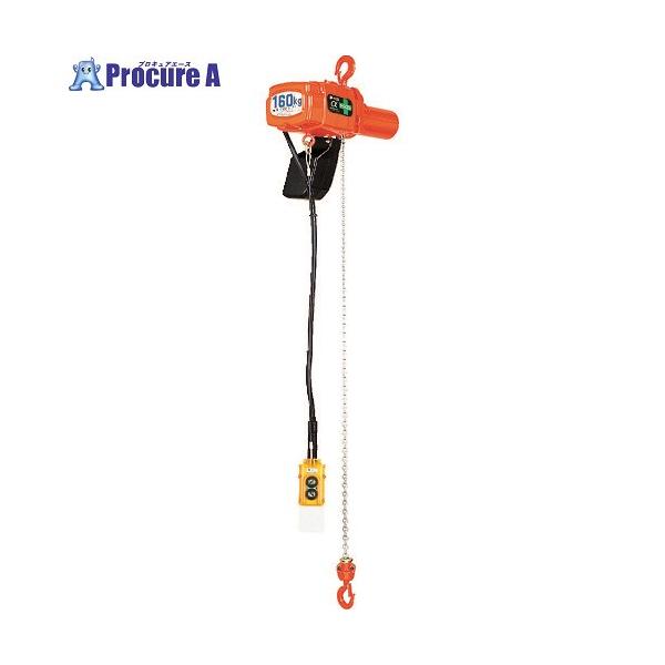 【送料都度見積】●定格荷重(t)：0.25●標準揚程(m)：6●巻上速度(m/min)低速：4●巻上速度(m/min)高速：10●フック間最小距離(mm)：315●時間定格(min)：25●電源(V)：単相200V●電源コード長さ(m)：5...