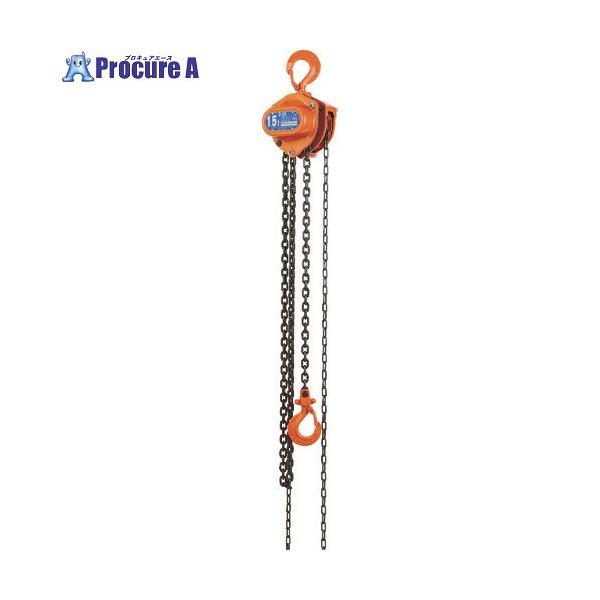 【代引決済不可】【送料都度見積】  ●定格荷重(t)：2.0●標準揚程(m)：6●フック間最小距離(mm)：384●容量(t)：2