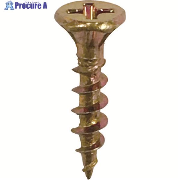 ●寸法(mm)d：3.3●全長(mm)：20●ねじ部長さ(mm)：17●タイプ(全ねじ/半ねじ)：全ねじ●適合ドライバー：プラスNO.2●表面処理：クロメートメッキ●頭部径dk(mm)：6●頭部色：ゴールド●パック入数(本)：200