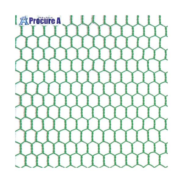 【送料都度見積】●番手(#)：20●線径(mm)：0.85●目(A)(mm)：10●幅(mm)：450●長さ(m)：1●色：グリーン