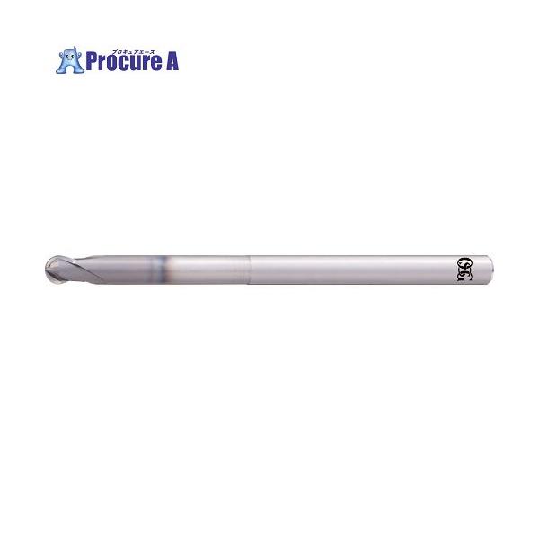 【送料都度見積】●刃数ZEFP(枚)：2●ボール半径RE(mm)：1●最大切込みAPMX(mm)：1.6●機能長さLF(mm)：65●首下長さLH(mm)：25●シャンク径DCON(mm)：6●ねじれ角FHA(°)：30●コーティング：DU...