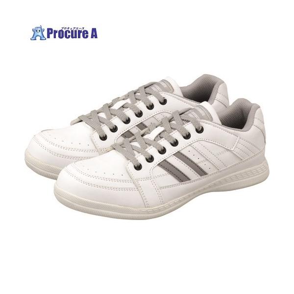 【送料都度見積】 ※個人宅様送り不可 ●寸法(cm)：25.0●足幅サイズ：EE●色：ホワイト●規格：JSAA規格 A種●耐圧迫荷重(kN)：10