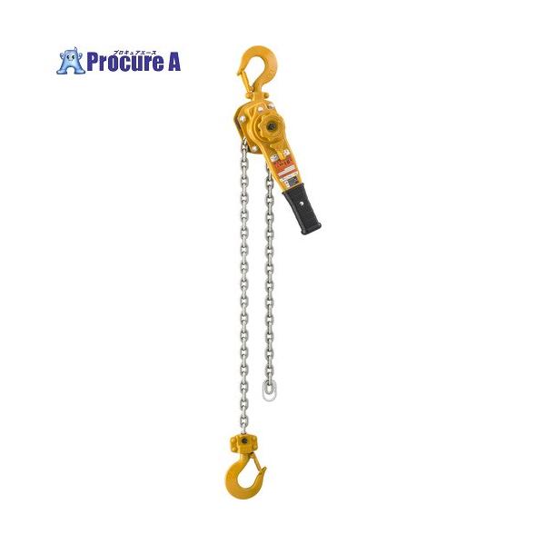 ●定格荷重(t)：1.6●標準揚程(m)：1.5●フック間最小距離(mm)：335●レバー長さ(mm)：265