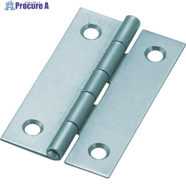 ●全長(mm)：25.5●幅(mm)：21●厚さ(mm)：0.8●ねじ穴数：4●穴径(mm)：3.0●D2(mm)：3.8●耐荷重(kg)2個使用時：1●表面処理：生地仕上げ●木ねじ入数：40●P1(mm)：13.0●P2(mm)：15.5...