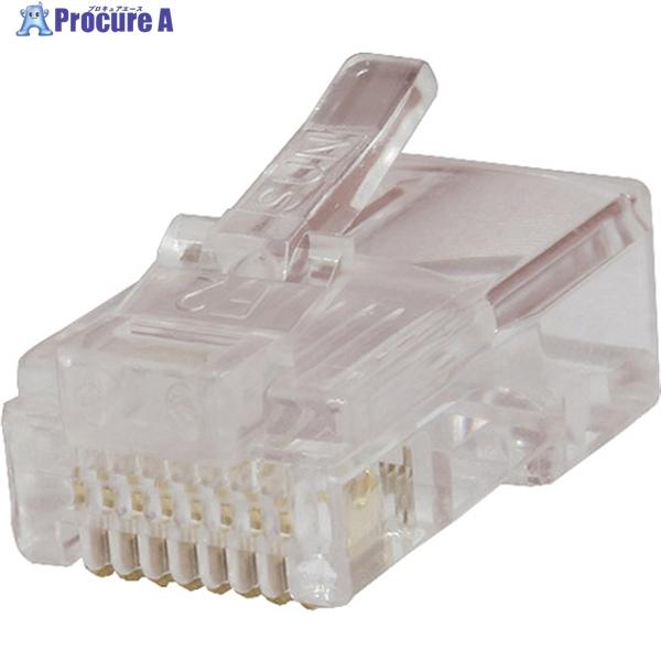●カテゴリ種類：CAT5e●適合ケーブル：AWG24〜26単線・より線●色：透明●タイプ：貫通式●プラグタイプ：RJ-45●適合機種：MLA-M102