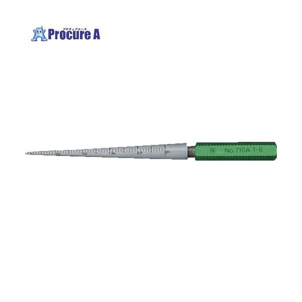 ●長さ(mm)：93●測定範囲(mm)：1〜6●器差(mm)：±0.05●精度(mm)：±0.05●最小目量(mm)：0.1●テーパー角度(°'　)：5 44