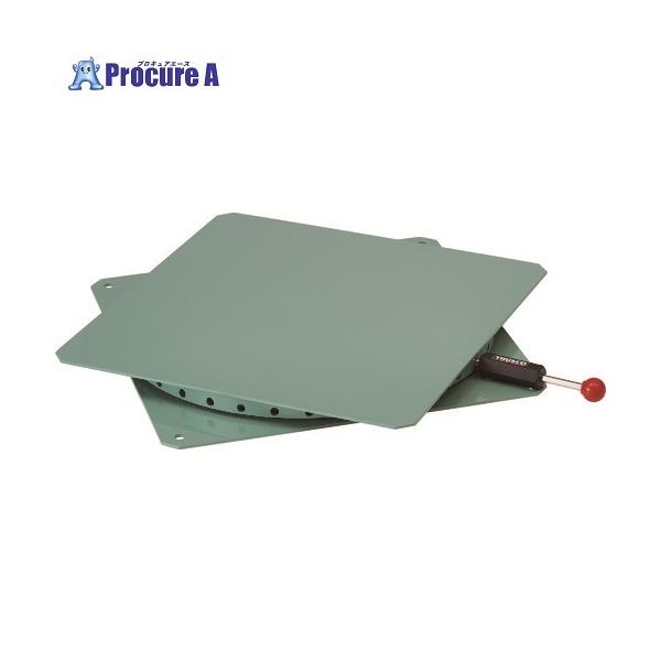 ●均等荷重(kg)：300●テーブル寸法(mm)：400×400●テーブル板厚(mm)：3.2●外径(mm)：400×400●高さ(mm)：30.5●ベース寸法(mm)：400×400●ベース板厚(mm)：3.2