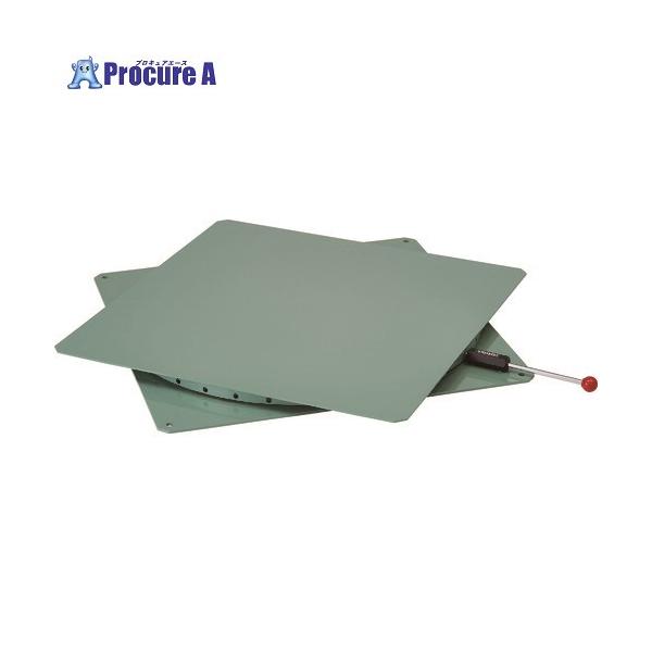 ※車上渡し ●均等荷重(kg)：500●テーブル寸法(mm)：600×600●テーブル板厚(mm)：3.2●外径(mm)：600×600●高さ(mm)：32●ベース寸法(mm)：600×600●ベース板厚(mm)：4.5