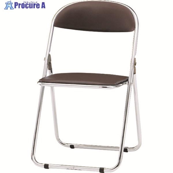 ●座幅(mm)：390●座奥行(mm)：390●張地：ウレタンレザー張り●色：ブラウン●パイプ径(mm)：22.2●座高(mm)：435