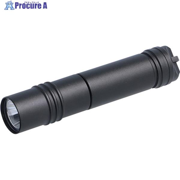 ●明るさ(lm)：80●外径(mm)：15●全長(mm)：70.9●使用電池：単4形アルカリ乾電池×1本（テスト用付属）※エネループ・充電式エボルタ使用可●最大点灯時間(h)：3●保護等級：IPX4●色：ブラック●本体色：黒