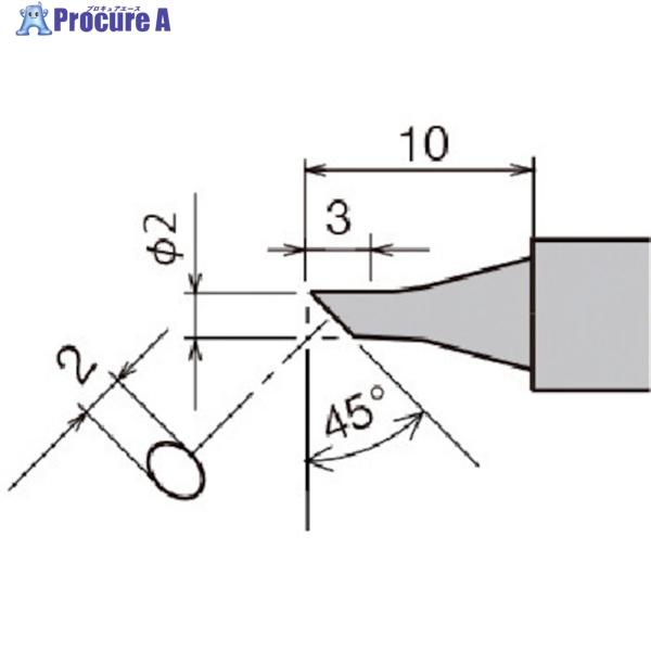 ●適合機種：PX-280/280E/580●コテ先名称：Φ2mm