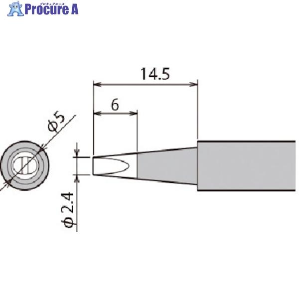 ●適合機種：PX-280/280E/580●コテ先名称：Φ2.4mm